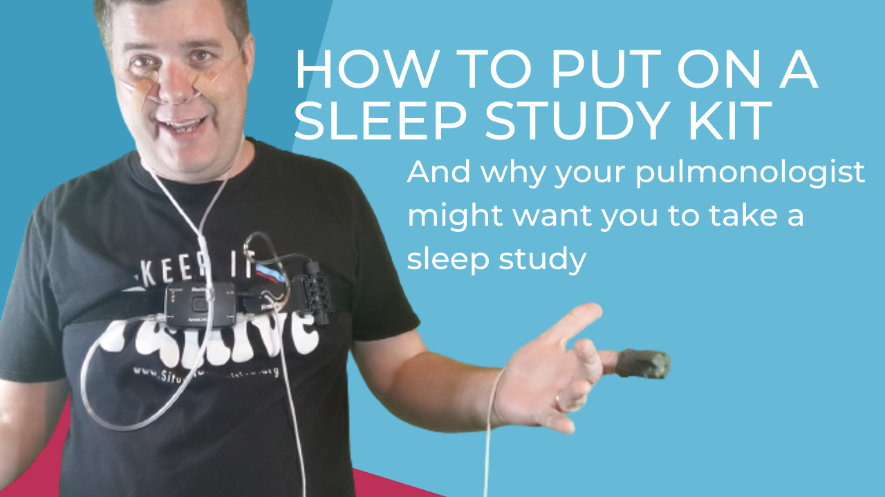 How To Put On a Sleep Study Kit - Situation Positive